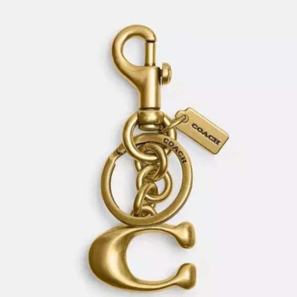 Coach | Accessories | Coach Signature Bag Charm | Poshmark